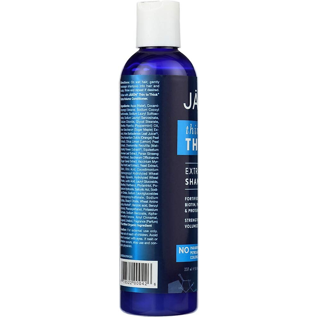 Jason Thin-To-Thick Extra Volume Shampoo 8 oz (Pack of 3)
