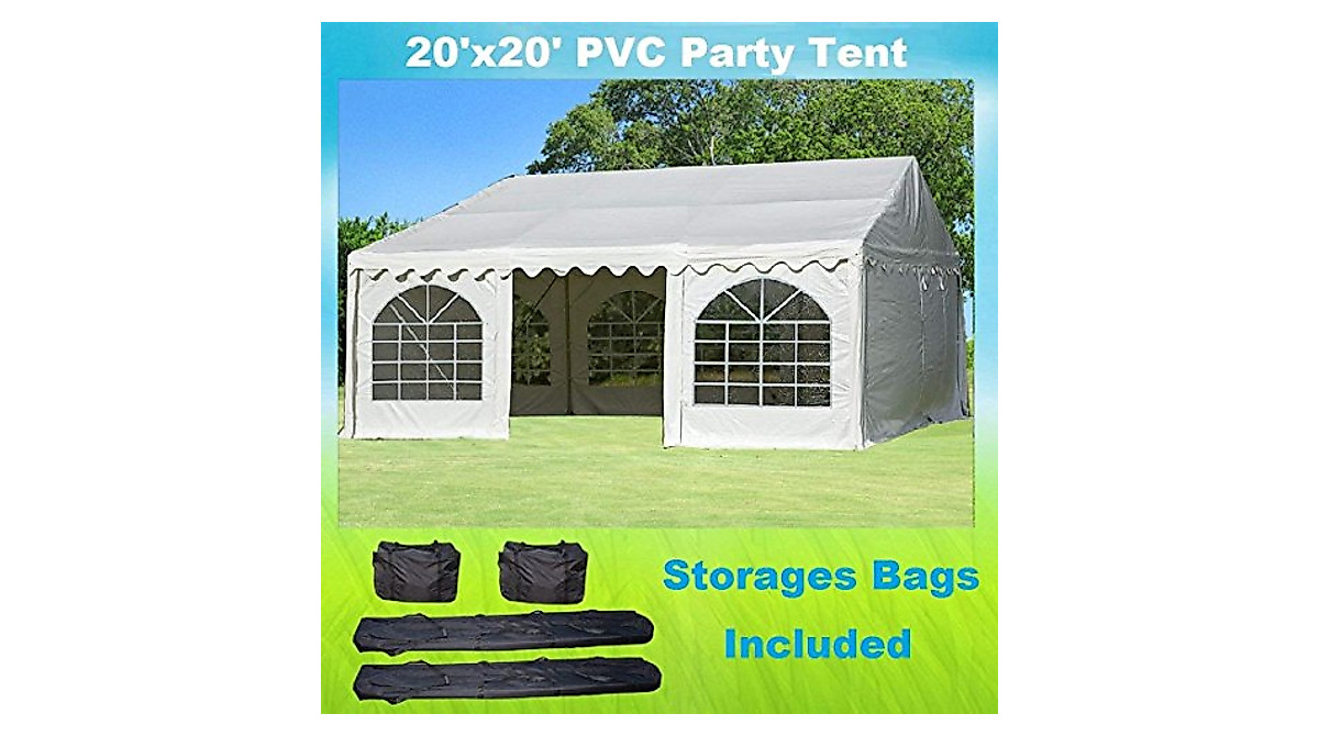 20'x20' Fire-Retardant PVC Party Tent for Weddings & Events