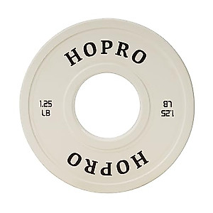 Signature Fitness Olympic Fractional Plates Change Plates(Change, Rubber, 1.25LB Pair)