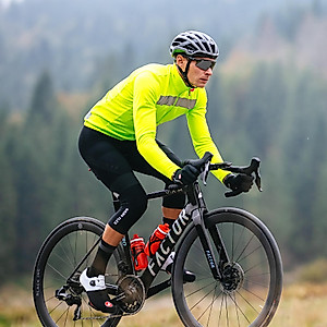 Castelli Men's Puro 3 Jersey FZ, Fleece Insulated Long Sleeve Zip Up with High Collar for Road and Gravel Biking I Cycling - Light Black/Silver Reflex - Medium