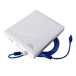 TUOSHI Outdoor High Power Wi-Fi Antenna | Long Range USB WiFi Range Extender for PCs | Support 600Mbps AC 802.11ac Dual Band 2.4 & 5 GHz-Working with R658U WiFi Router