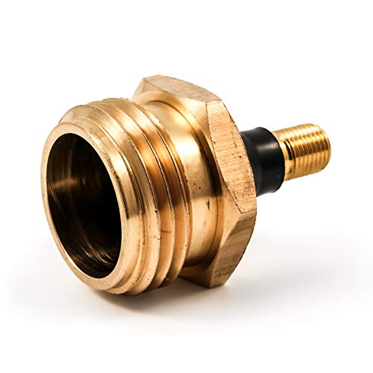 Camco RV Brass Blow Out Plug | Helps Clear Your RV's Water Lines During Winterization and Dewinterization (36153)