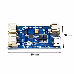 Mini Solar Lipo Charger Board CN3065 Lithium Battery Charge Chip DIY Outdoor Application Kit Charging Board Module