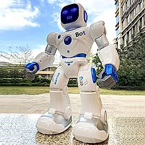 Ruko 1088 Smart Robots for Kids, Large Programmable Interactive RC Robot with Voice Control, APP Control, Present for 4 5 6 7 8 9 Years Old Kids Boys and Girls
