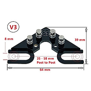 The String Butler V3 Standard (Black and Silver) - Best Guitar Upgrade to Improve Tuning Stability