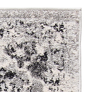 SAFAVIEH Madison Collection Runner Rug - 2'3" x 12', Silver & Grey, Boho Chic Distressed Design, Non-Shedding & Easy Care, Ideal for High Traffic Areas in Living Room, Bedroom (MAD611G)