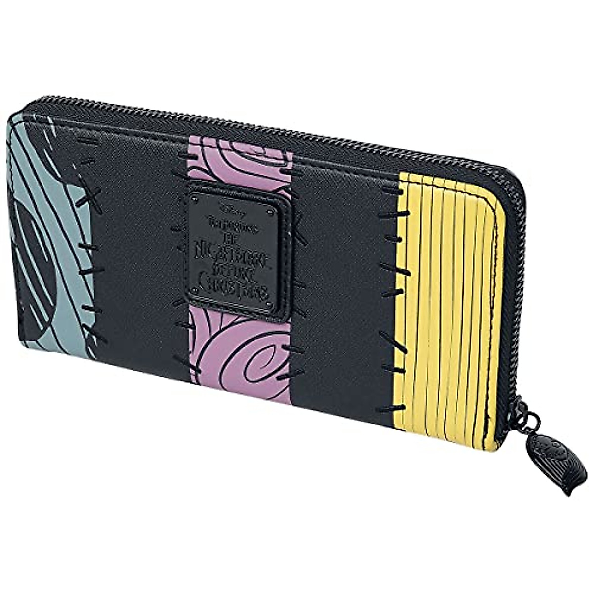 Loungefly x Nightmare Before Christmas Sally Cosplay Zip-Around Faux Leather Wallet (Multicolored, One Size)