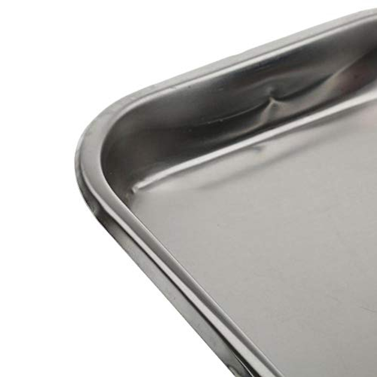 Grey990 Rectangle Shape Dental Equipment Stainless Steel Plate Dish Holder Plate