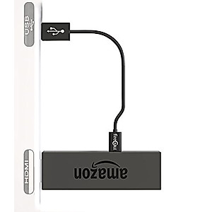 fireCable Wireless Power Adapter for Firestick4kmaxx 2024 | Powers Fire Stick from TV | Eliminating AC Outlet Decluttering Messy TV Cords