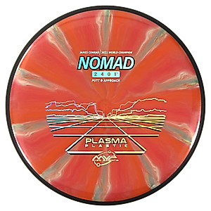 MVP Disc Sports Plasma Nomad James Conrad Edition Disc Golf Putter (165-170g / Colors May Vary)