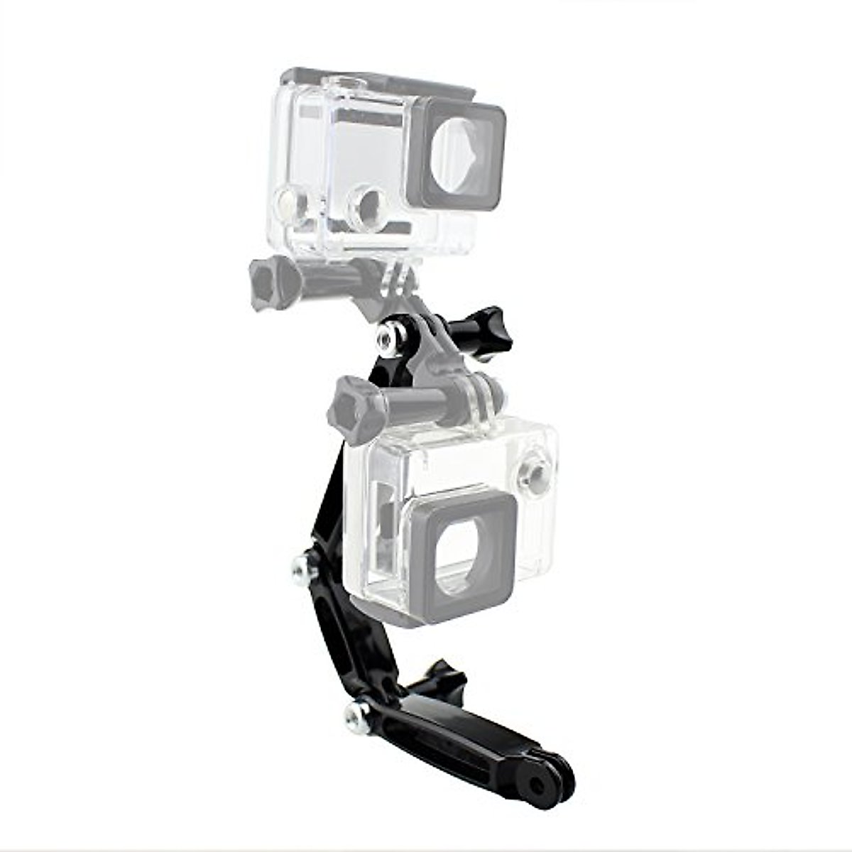 3 in 1 Extension Pivot Arm – SIM&NAT Adjustable Monopod Bracket with Thumb Screw for GoPro Fusion Hero 11 10 9 8 7 6 5 4 Session 3+ 3