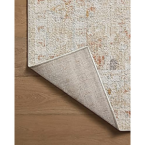 Loloi II Monroe Collection MON-05 Sand/Sunrise 6'-7" x 9'-3" Area Rug