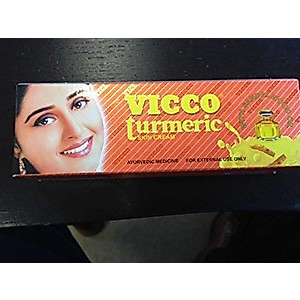 Vicco Turmeric Skin Cream with Sandalwood Oil -70g X 2 Pack