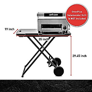 CAPT'N COOK Foldable Master Cart (Designed for Ovenplus Portable Gas Pizza Oven)