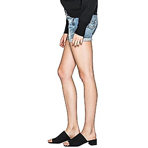 Silver Jeans Co. Women's Mid Rise Boyfriend Short, Light Wash SJL268, 31W x 4.5L