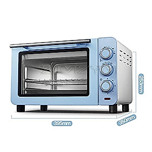 SUSOSU Microwave Oven 15L Electric Oven Household Baking Small Mini Oven Multifunctional Baking Oven with 60min Timing Adjustable Temperature 1200W (Color : Blue)