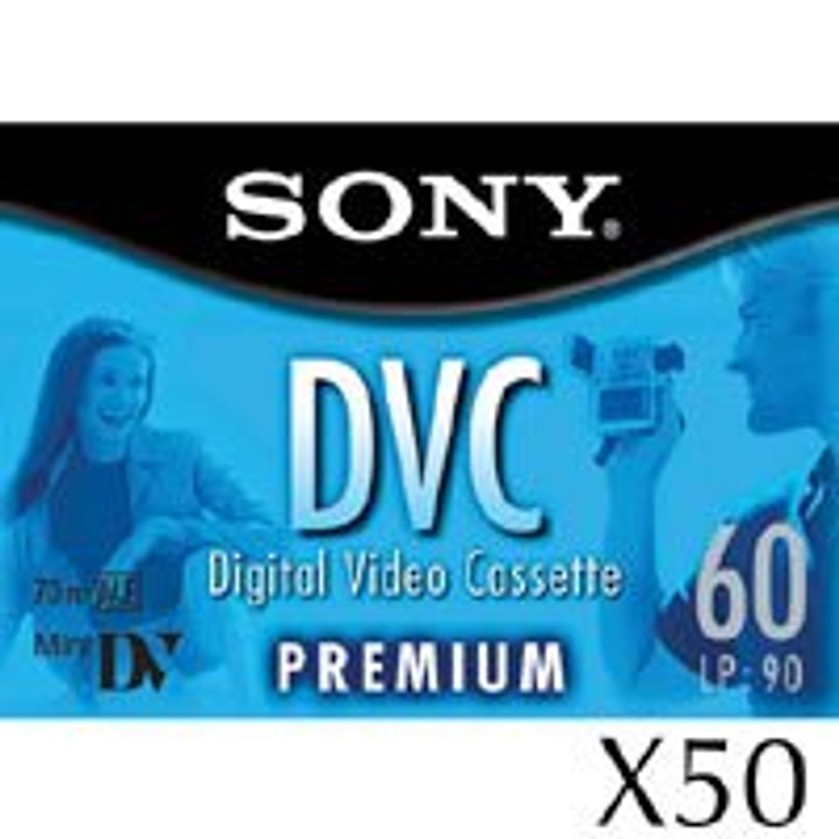 Sony DVM 60PR Premium Mini DV tape 50 x 60min - Metal BIAS