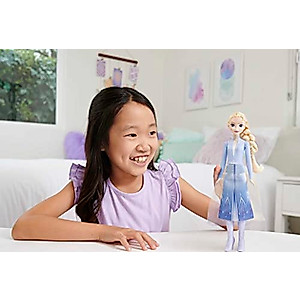 Mattel Disney Frozen Toys, Elsa Fashion Doll & Accessory with Signature Look, Inspired by Disney Frozen 2