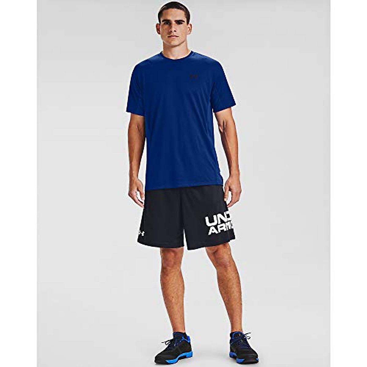 Under Armour Training Vent Short Sleeve, Royal (400)/Black, Medium