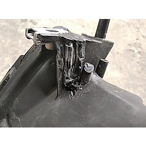 Othmro 1Pcs 3.28ft ABS Plastic Welding Rods, Black 1/5"x1/10" (WxTHK) ABS Plastic Shell Repair Rods Welder Sticks for Daily Plastic Repair, Car bumper Plastic Repair, Hot Air Gun