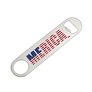 Funny Merica USA Flag Speed Bottle Opener Heavy Duty Gift Patriotic United State Of America US
