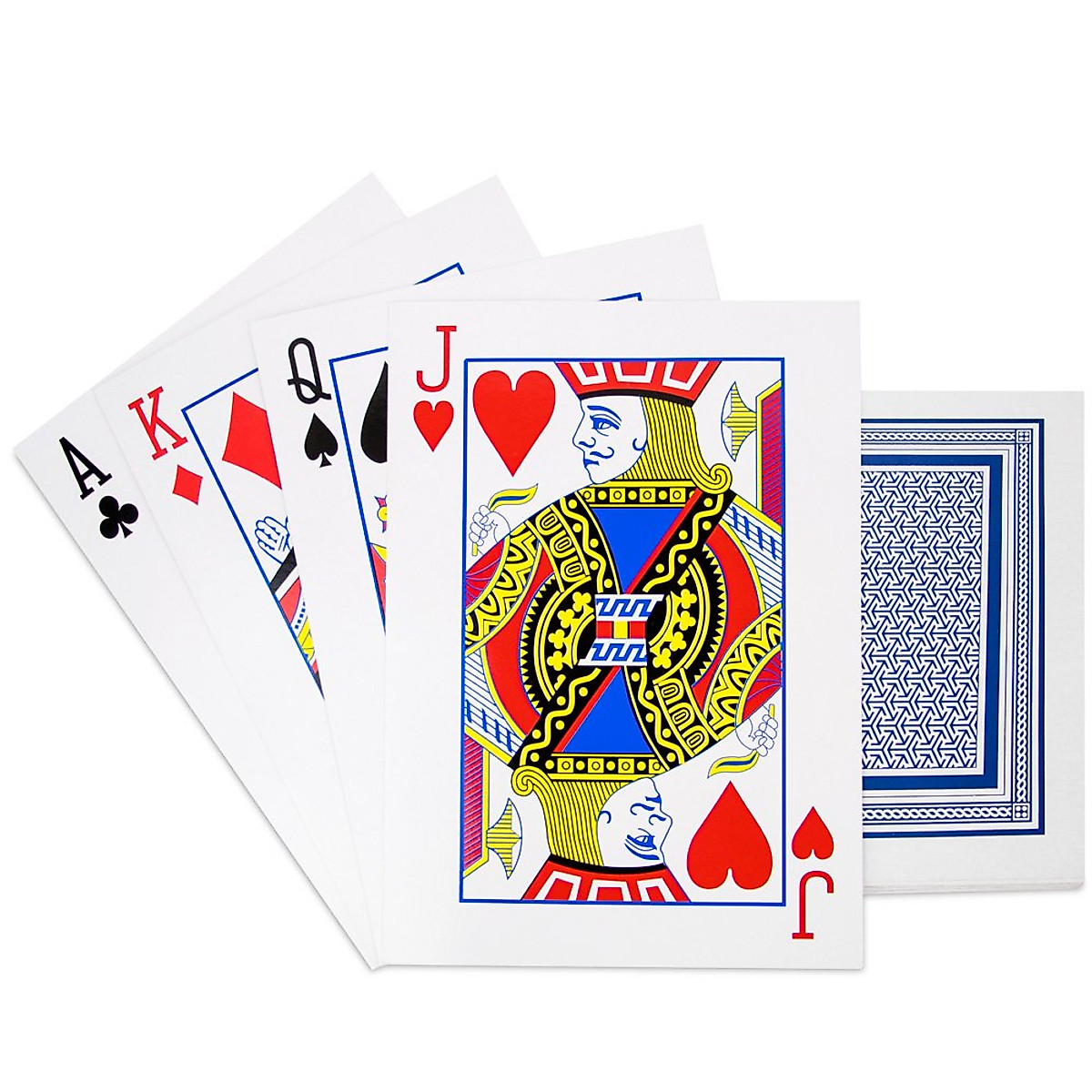 Midway Monsters Jumbo and Super Jumbo Oversized Playing Cards | 54 Cards | Poker Deck of Cards | Super Jumbo Oversized 8.25"x11.75"