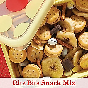 RITZ Bits Peanut Butter Cracker Sandwiches, Big Bag, 3 Ounce (Pack of 12)