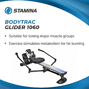 Stamina BodyTrac Glider Exercise Rowing Machine