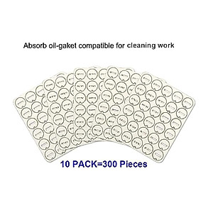 300PCS Cotton Absorption Gaskets and A tweezer for i-q-s Cleaning