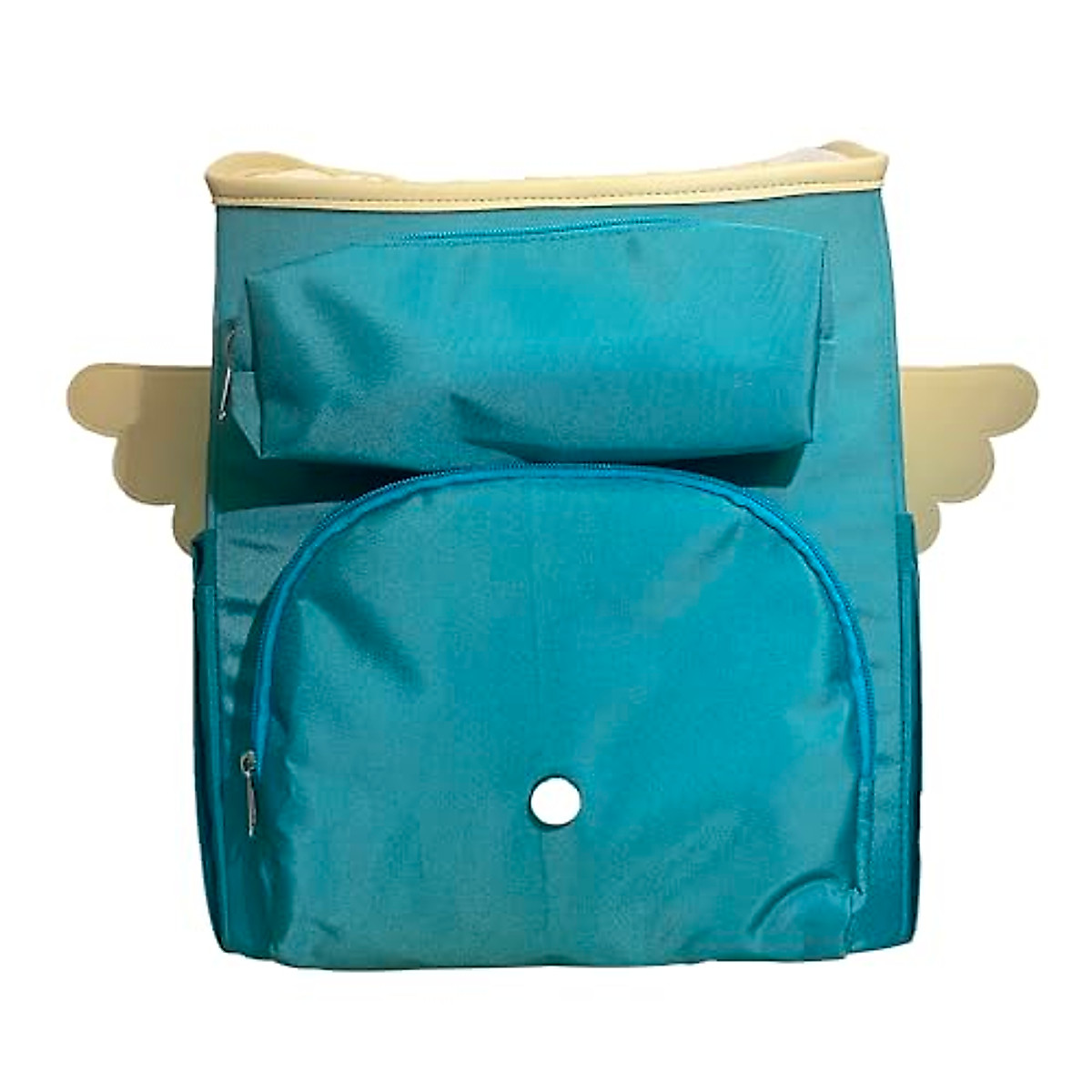 paerma Boys Backpack For School, 14 Inch, Plush With 3D Wings & Cartoon Prints, Adjustable Straps & Padded Back, Lightweight Bag for Kids, School or Travel