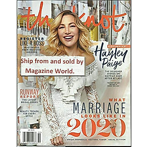THE KNOT MAGAZINE, WHAT MARRIAGE LOOKS LIKE IN 2020 * SPRING, 2020