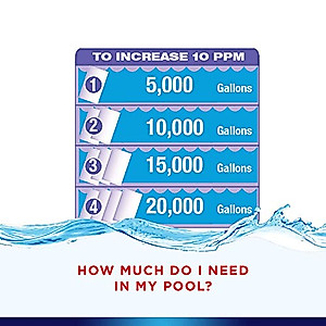 HTH 67153 Calcium Hardness Up Pods Balancer for Swimming Pools, 8 ct
