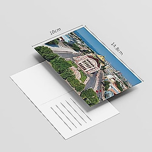 Dear Mapper Brazil City Landscape Postcards Pack 20pc/Set Postcards From Around The World Greeting Cards for Business World Travel Postcard for Mailing Decor Gift