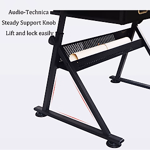 Drawing Table Adjustable Height Drafting Desk/Tiltable Glass Tabletop Drawing Table with 2 Storage Drawers And One Side, for Reading, Writing Art Craft W/Stool, 90 * 60 * 78-93CM beautiful scenery
