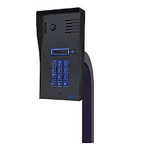 GBF Smart Video Door Phone & Doorbell Intercom System with a Smart keypad(PL963PMBL-POE)- 1080P Camera, Built in POE, Control Two Locks remotely, Timed Unlock