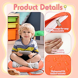 Suzile 12 Pcs 12'' Floor Cushions for Classroom Flexible Floor Seating with Handles Classroom Carpet Cushions for Kids Toddlers Daycare Preschool Furniture