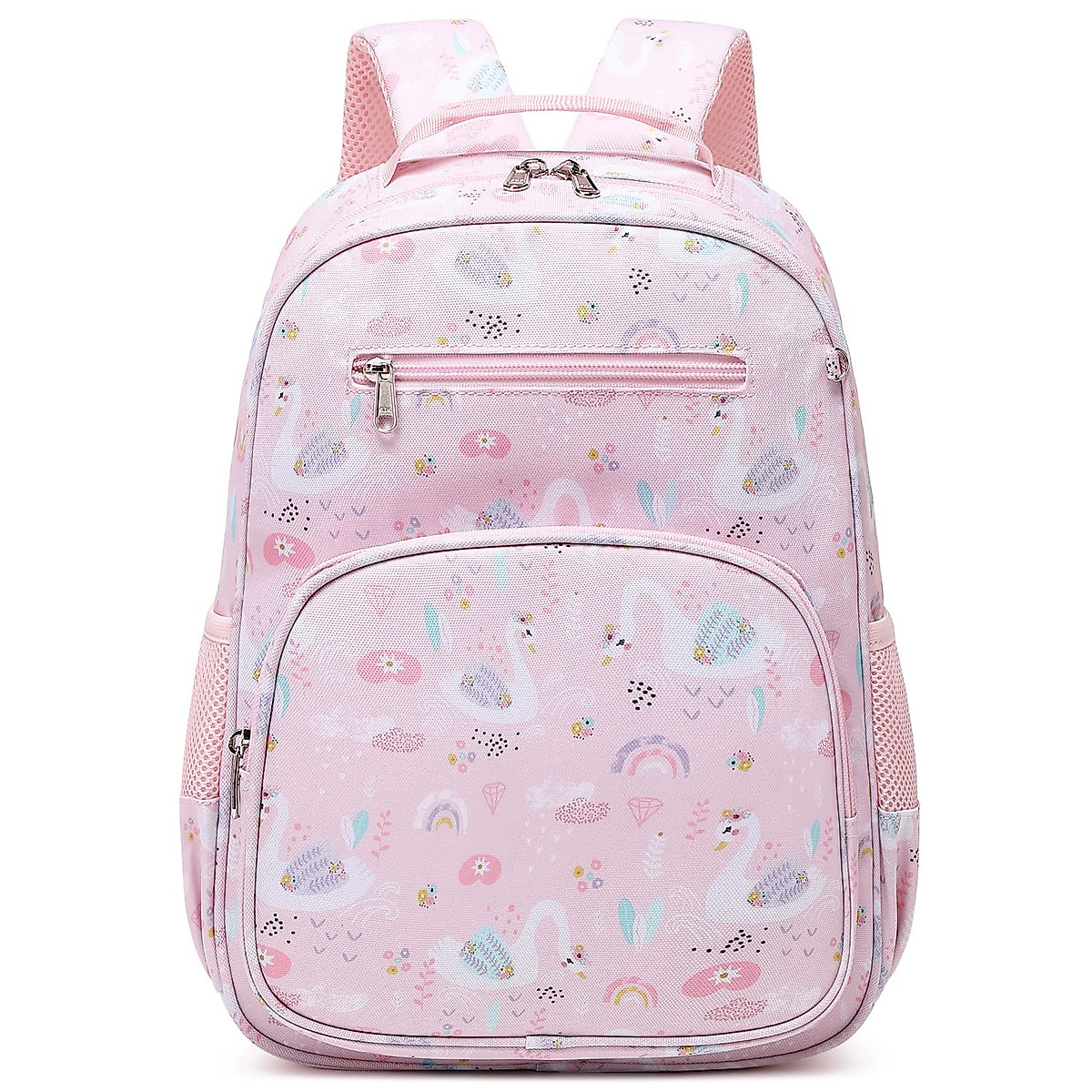 abshoo Swan Backpack for Kid Little Small Girls Bookbag Preschool Toddler Backpack (Swan)