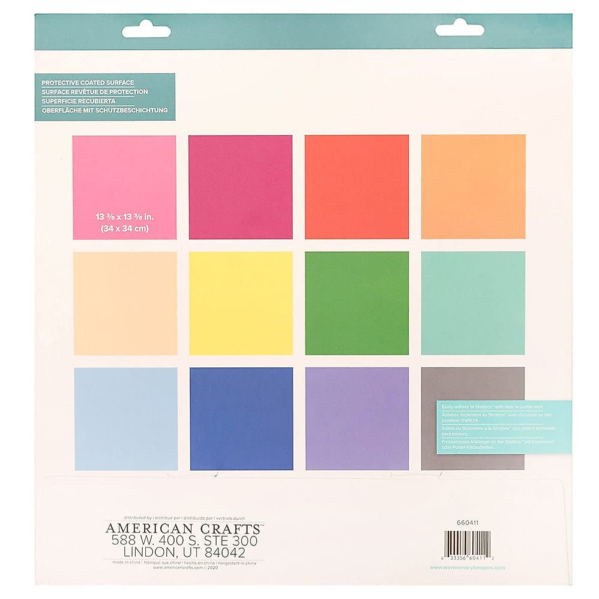 We R Memory Keepers Color SHOTBOX Background