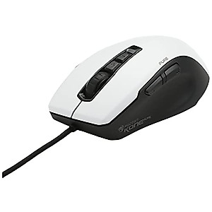 ROCCAT KONE Pure Owl-Eye – Optical RGB Gaming Mouse, White (ROC-11-725-WE)