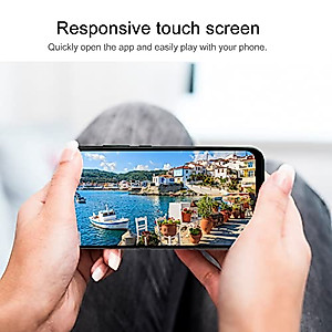 PUSOKEI 5G 4G Unlocked Smartphones, Unlocked Cell Phones 6.6 Inch HD Screen, 16GB 1T Mobile Phones with HD Camera, Dual Card Dual Standby, for Android 12 Phone(Green)