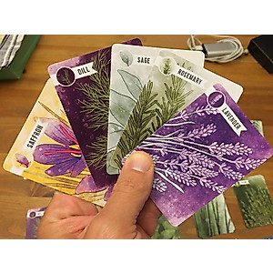 Pencil First Games Herbaceous Card Game – A Flavorful Set Collection Game of Garden Herbs and Containers by Pencil First Games for 1-4 Players