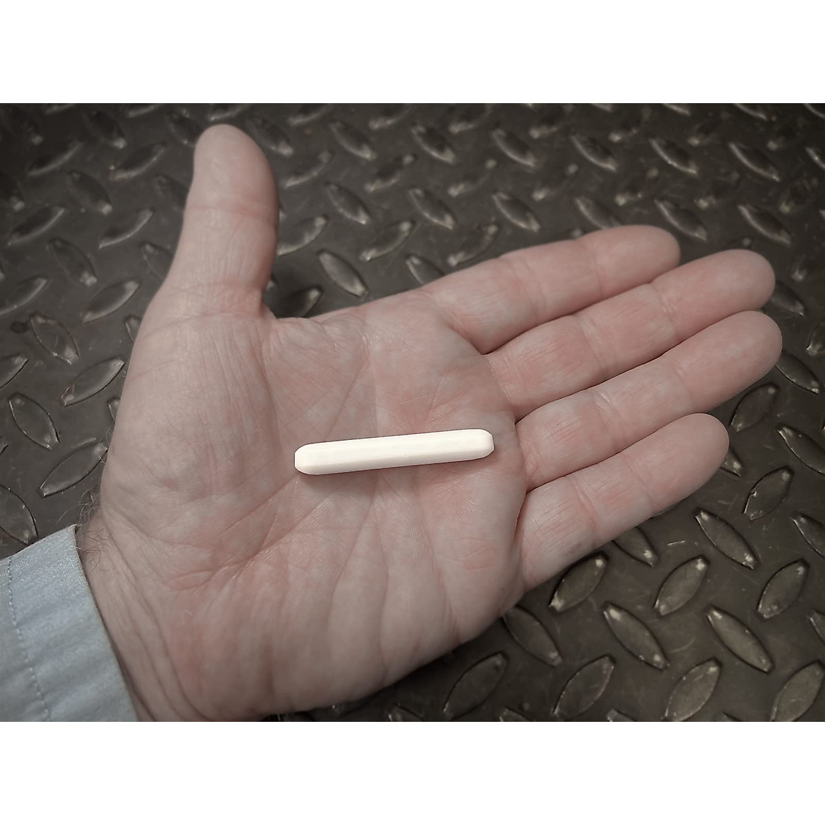 3 Pack, PTFE Smooth with Ridge Magnetic Stir Bar Set - 50mm / 1.96 Inch