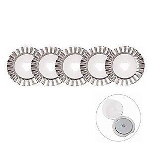 Rotary Cutter Blades Fits Olfa,Fiskars,DAFA by JOMOSART,45mm/60mm Blades Rotary Cutter Replacement Blades for Quilting Scrapbooking Sewing Arts Crafts,Truecut Replacement for Quilting Fabric,Paper etc