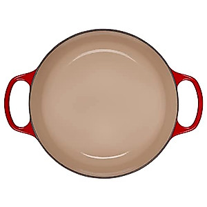Le Creuset Enameled Cast Iron Signature Round Dutch Oven, 5.5 qt., Cerise
