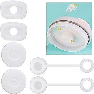 Silicone Spill Proof Stopper for Stanley 40 oz / 30 oz | Replacement Stanley Cup Accessories Set of 3 | Compatible with Stanley Cup 1.0 40oz/ 30oz,Tumbler