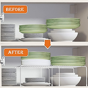 Chest Freezer Organizer Bin Expandable Wire Basket Storage, Cabinet Shelf Organizer Freezer Shelf Rack