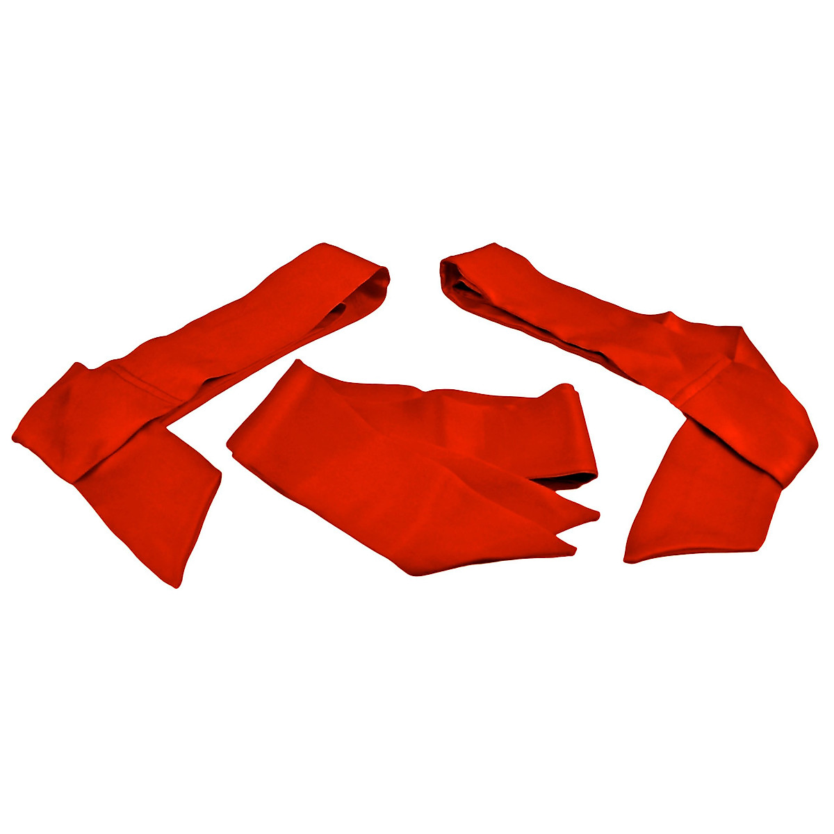 Silk Restraints | 100% Pure Silk Restraint Sashes (Red) | Set of Three Silk Restraints