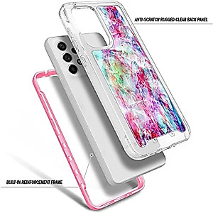 NZND Case for Samsung Galaxy A23 5G / 4G LTE with [Built-in Screen Protector], Full-Body Protective Shockproof Rugged Bumper Cover, Impact Resist Durable Phone Case (Fantasy)