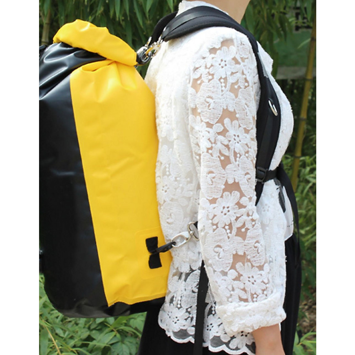 123Arts 1 Pair Waterproof PVC Adjustable Shoulder Strap Replacement for Backpack