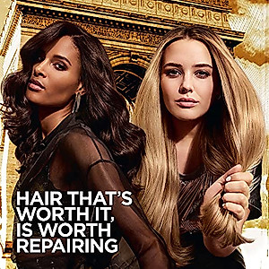 L'Oreal Paris Hair Care Elvive Total Repair 5 Damage Erasing Balm, Conditioning Hair Mask for Damaged Hair, with Almond and Protein, 8.5 fl; oz, (Pack of 2)